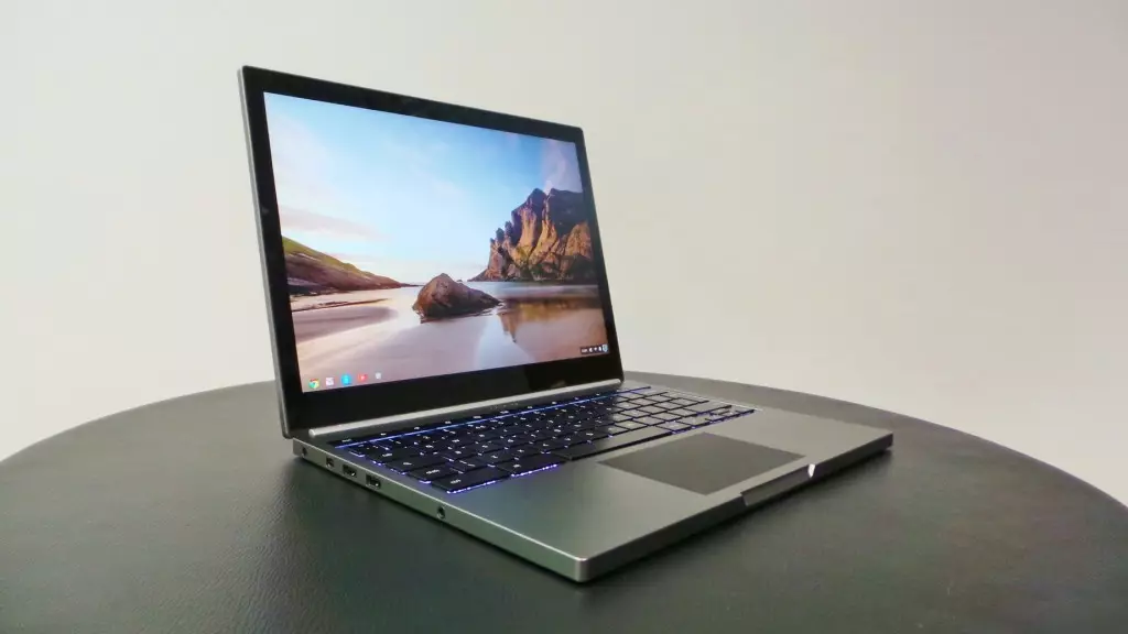 Google рыхтуе новы ноўтбук Chromebook Pixel 48353_1