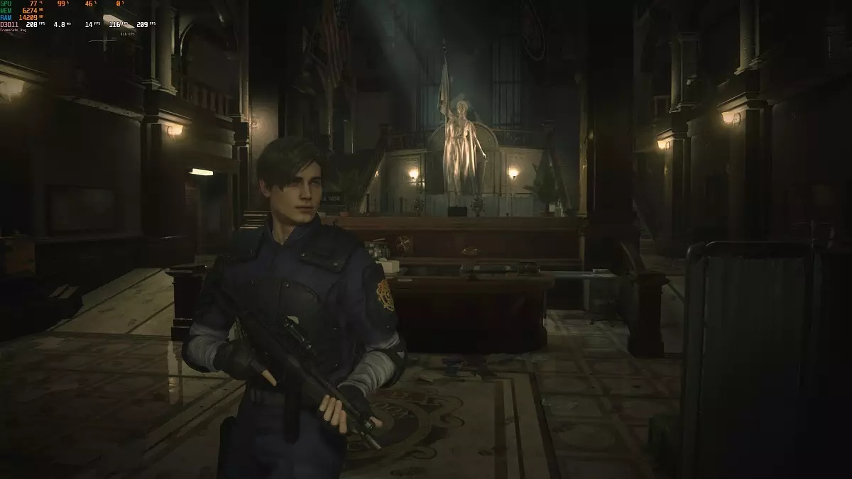 resident evil 2 spotreba ram