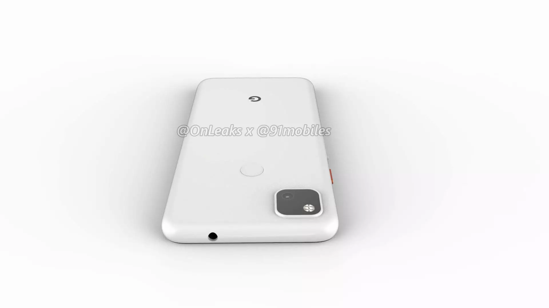 Рендерҳо, ки намуди зоҳирии Google Pixel 4a-ро нишон медиҳанд, филтр карда мешаванд 50611_10