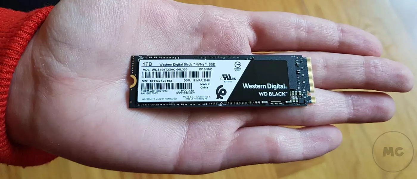 WD BLACK NVME SSD