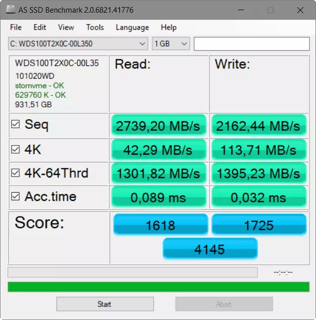 WD BLACK NVME SSD revizyon 5175_11