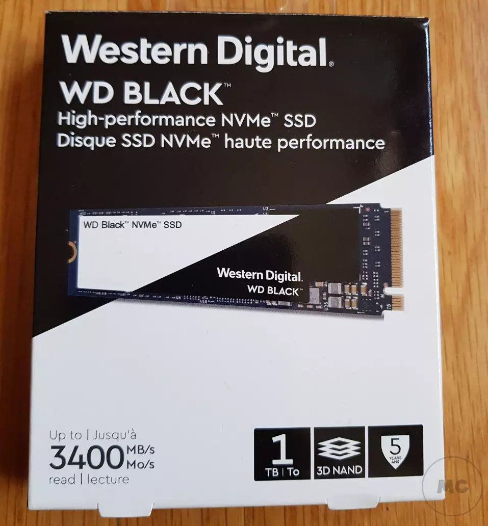 د WD BLACK NVME SSD بیاکتنه 5175_17