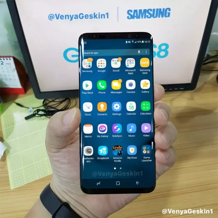 Galaxy S8 fonksiyonel