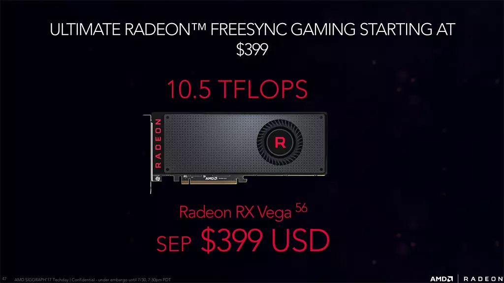 Radeon RX Vega 56 imamenya GTX 1080 m'masewera ena, kukhathamiritsa ndikofunikira 54248_1