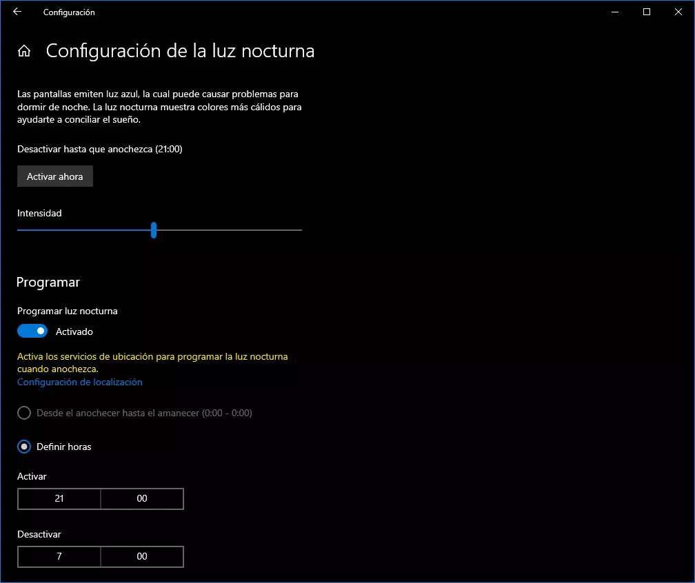 Nachtlicht inschakelen in Windows 10 en 11 543_4