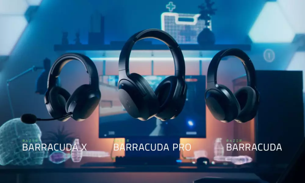 Razer Barracuda thiab Barracuda Pro nce qib nrog tus qauv rau kev ua si thiab siv txhua hnub