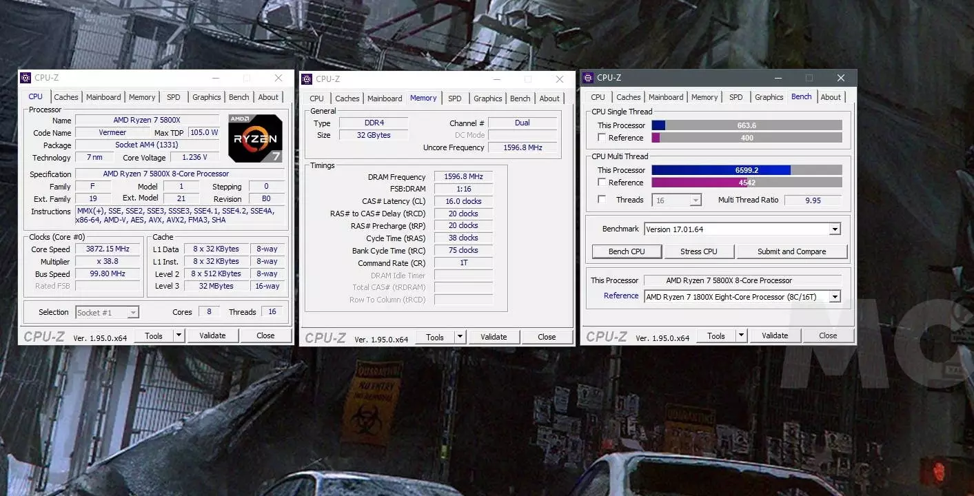 процесор z ryzen 7 5800x