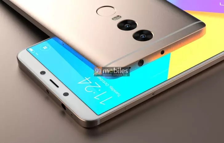 Hình ảnh render mới của Xiaomi Redmi Note 5, thông số kỹ thuật 55111_3