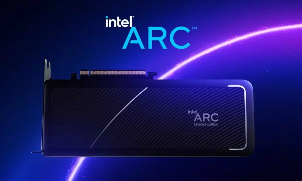 Mae Intel yn paratoi ar gyfer lansio Intel Arc A3