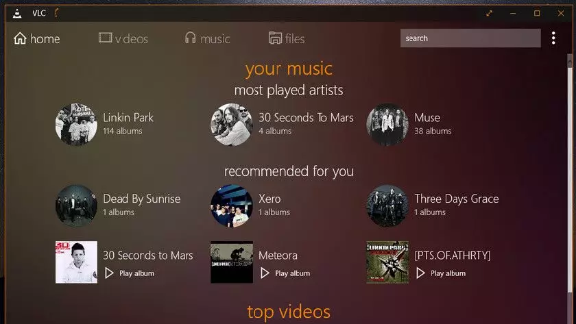 VLC maka Windows 10