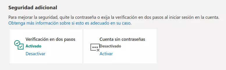 Microsoft account - passwords