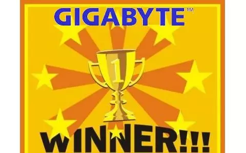 Vindere af GIGABYTE 