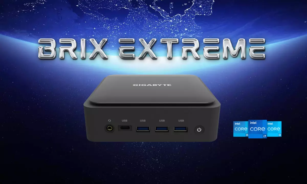 گيگا بائيٽ BRIX Extreme Intel Alder Lake-P