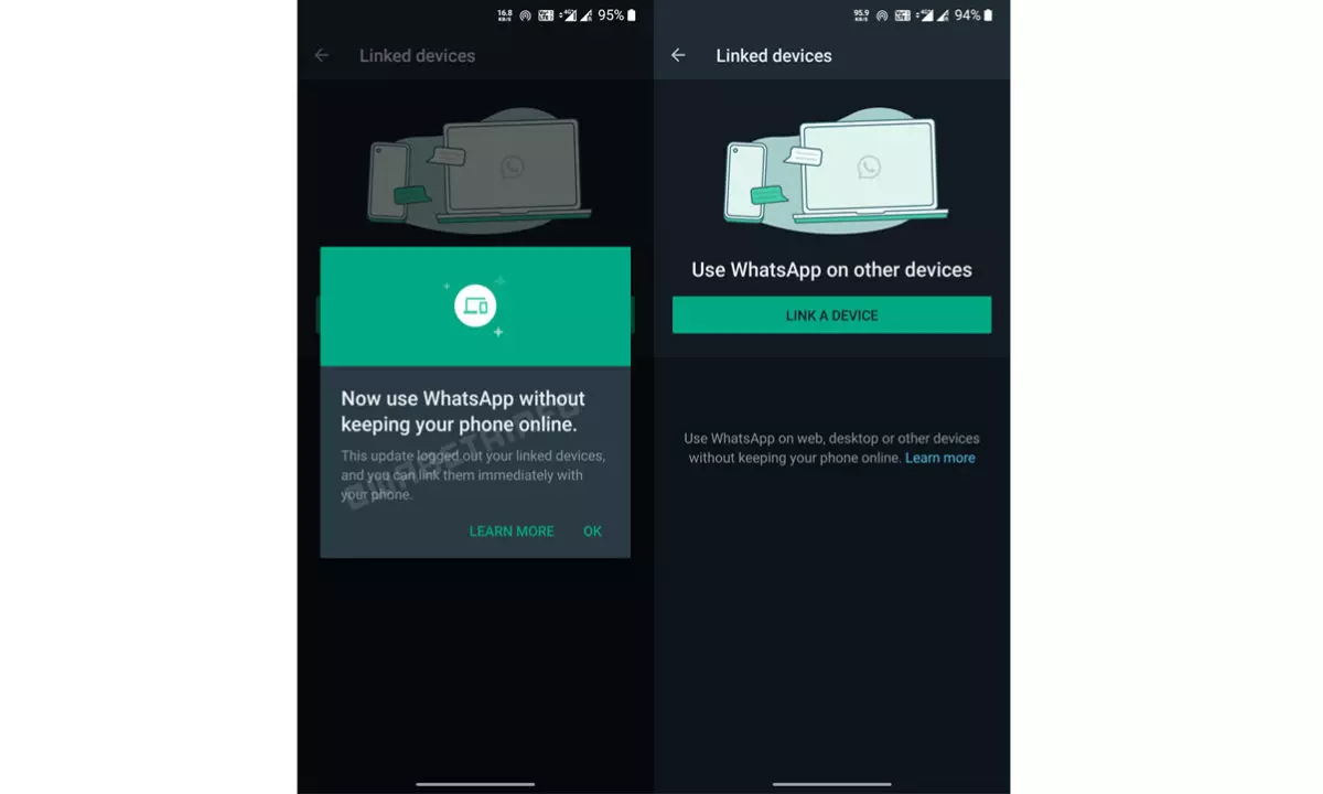 Iimpazamo zeWebhu ye-WhatsApp Multi-device