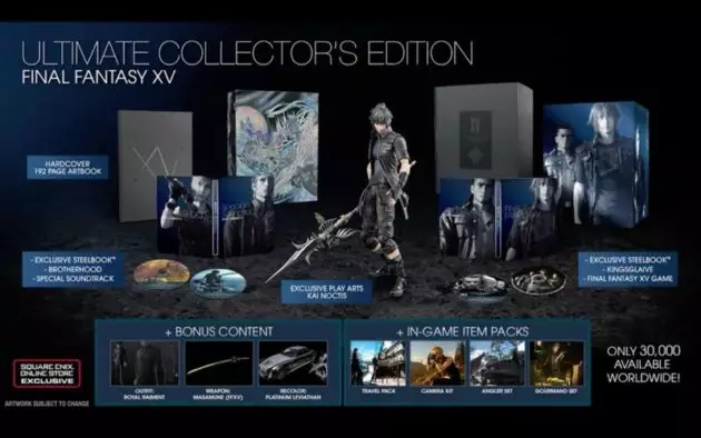 Final Fantasy XV Ultimate Collector's Edition