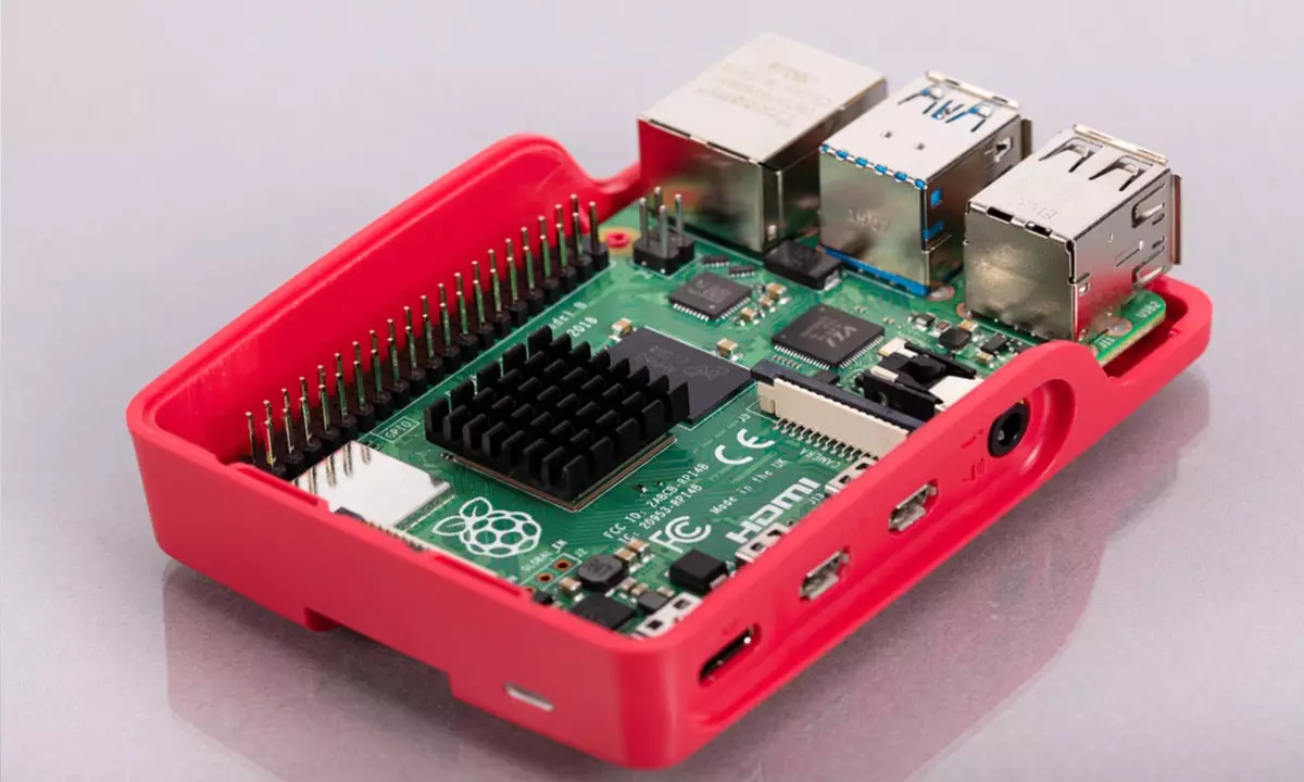 مروحة علبة Raspberry Pi 4