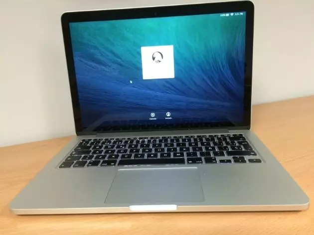 Apple MacBook Pro Retina 13 colių 2014 m. vidurys