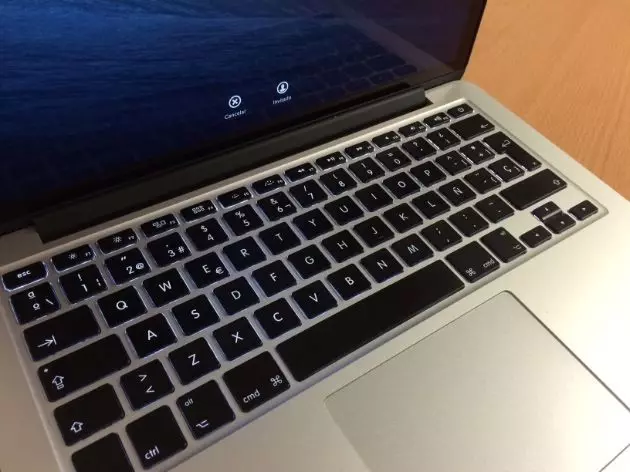 Apple MacBook Pro Retina 13 colių 2014 m. vidurys