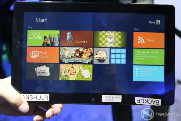 [CES 2012] Windows 8 ntsiav tshuaj pre-beta hauv kev nqis tes ua 72544_9