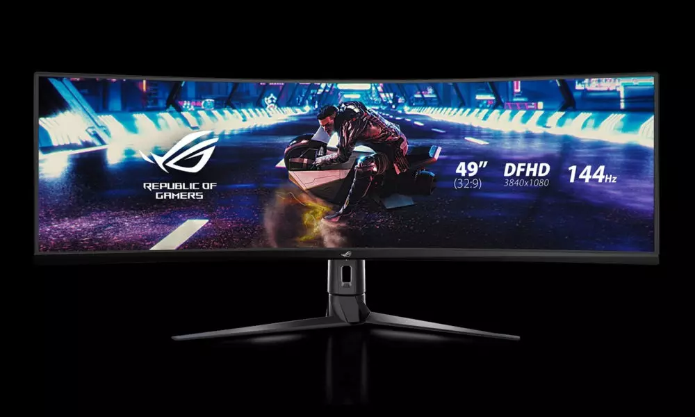 Monitor Melengkung Skrin Lebar ASUS ROG Strix XG49VQ