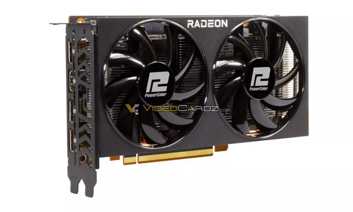 XFX ، ASRock ۋە PowerColor نىڭ تۇنجى Radeon RX 6600 سۈرەتكە تارتىلغان 7365_6