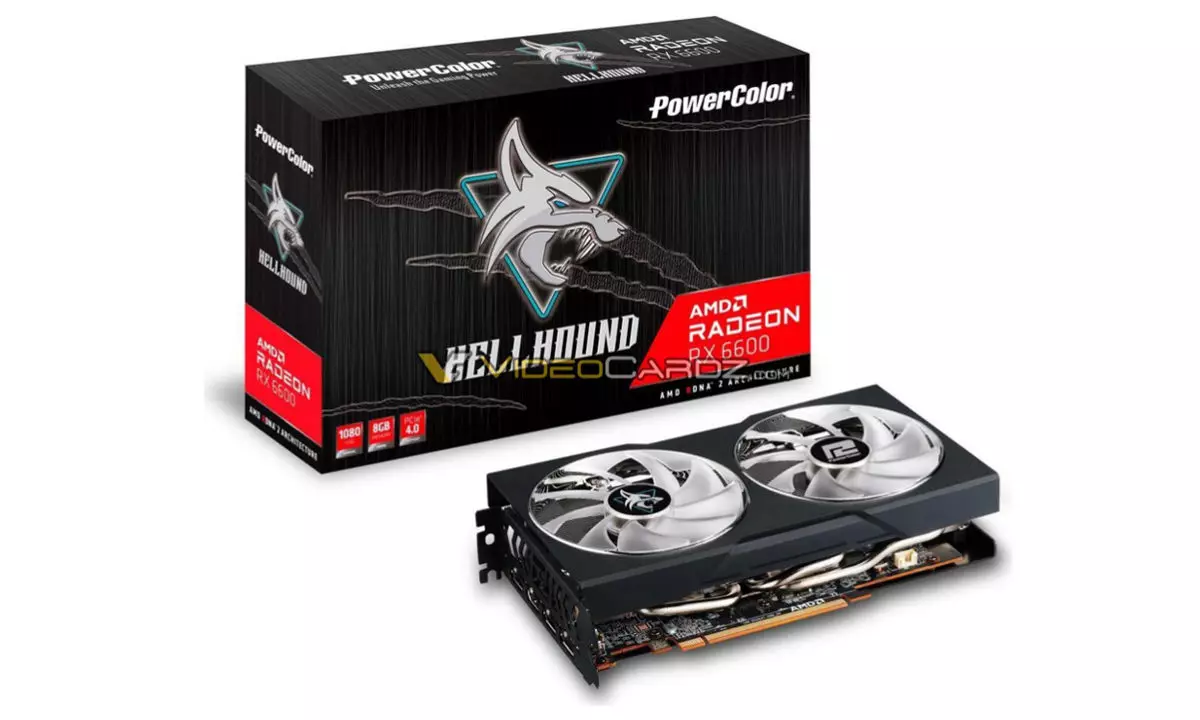 XFX, ASRock ary PowerColor's Radeon RX 6600 voalohany nalaina sary 7365_8