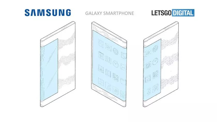 Ĉi tio povus esti la unua fleksebla inteligenta telefono de Samsung 73847_1