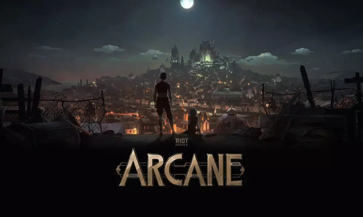 ألعاب Riot Games League of Legends Arcane Netflix