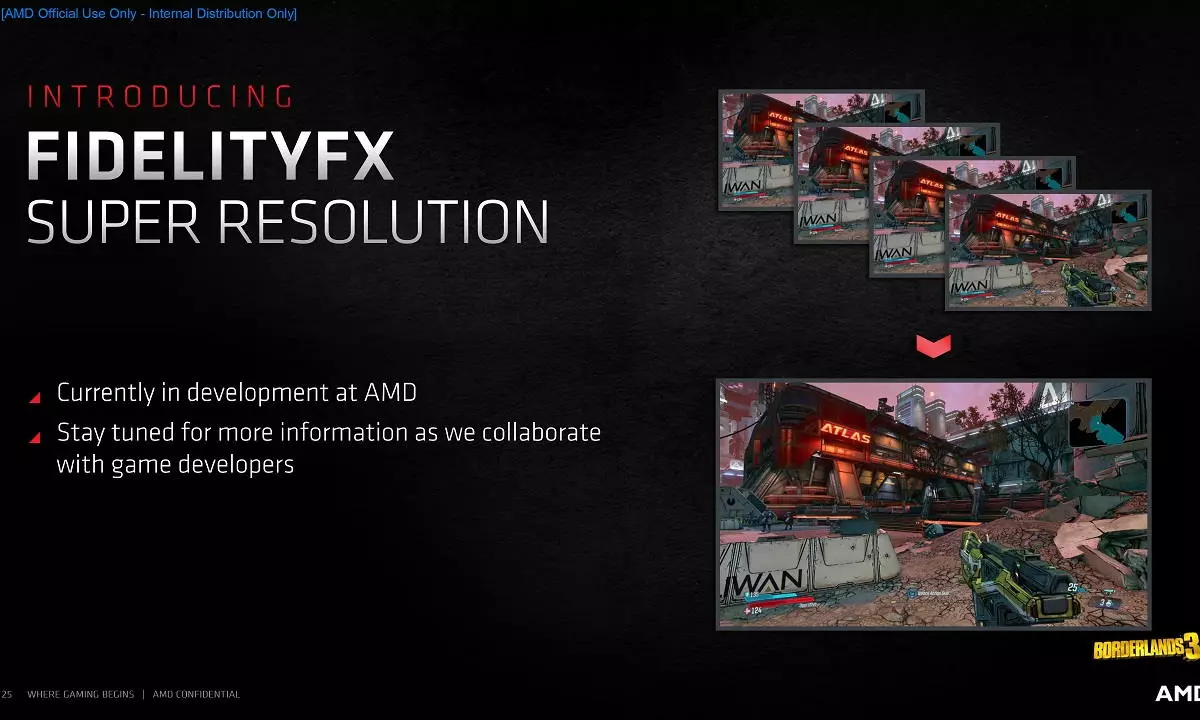 AMD FidelityFX Super Resolution