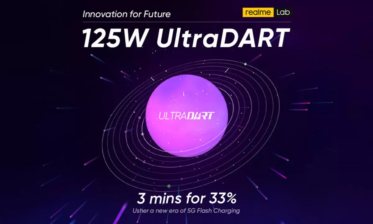 realme ultradart cas pantas 125W