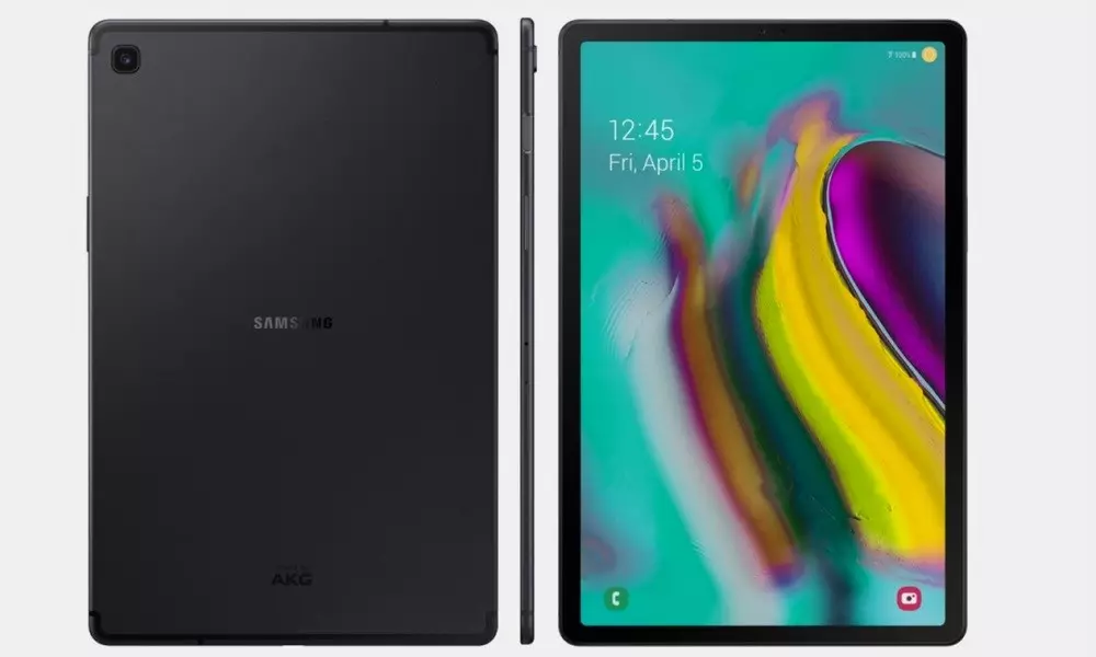 Galaxy Tab S5e: تعمل Samsung على تقليل الحواف في جهازها اللوحي الجديد 86116_1