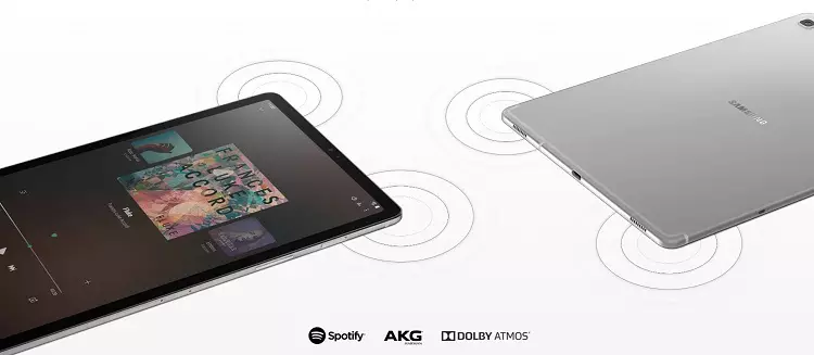 Galaxy Tab S5e: Samsung එහි නව ටැබ්ලටයේ දාර අඩු කරයි 86116_4