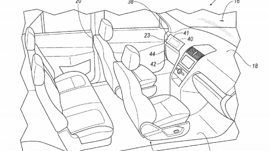 Ford patents inobviswa pedal uye steering vhiri system 8714_1