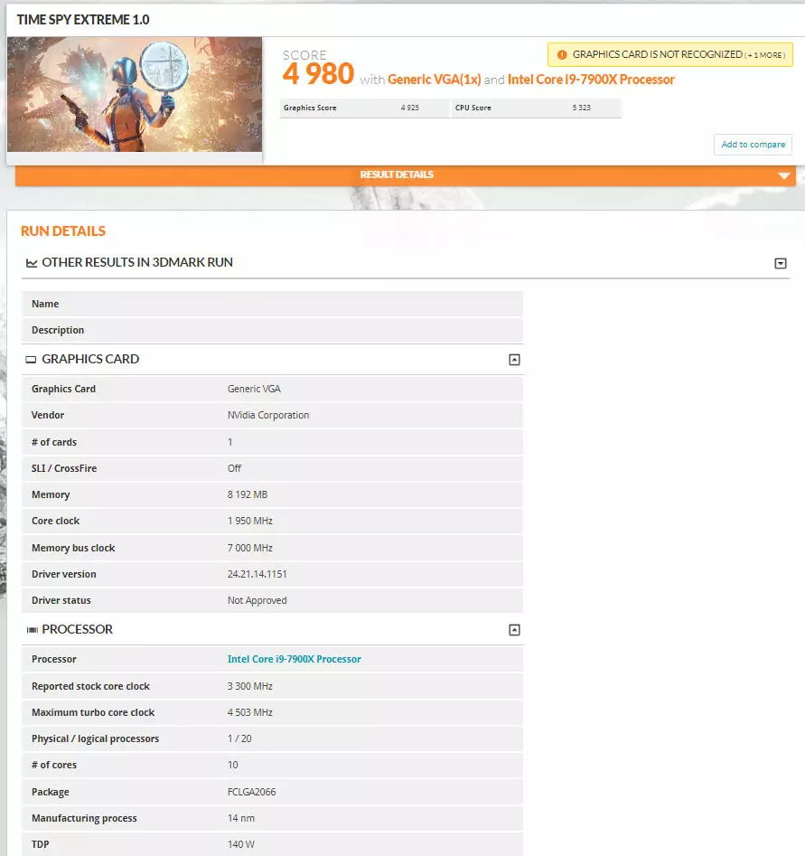 RTX 2080 կատարումը 3DMark-ում. GTX 1080 TI-ի մակարդակում 87572_5