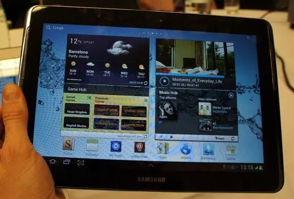 Samsung Galaxy Note 10.1 သည် ယခုအခါ တရားဝင်ဖြစ်သည်။ 87920_1