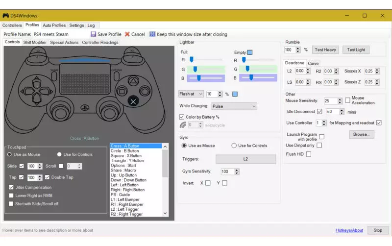 Connectar Comandament PS4 PC