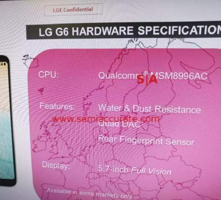 LG G6 “Snapdragon 821” ulanýar