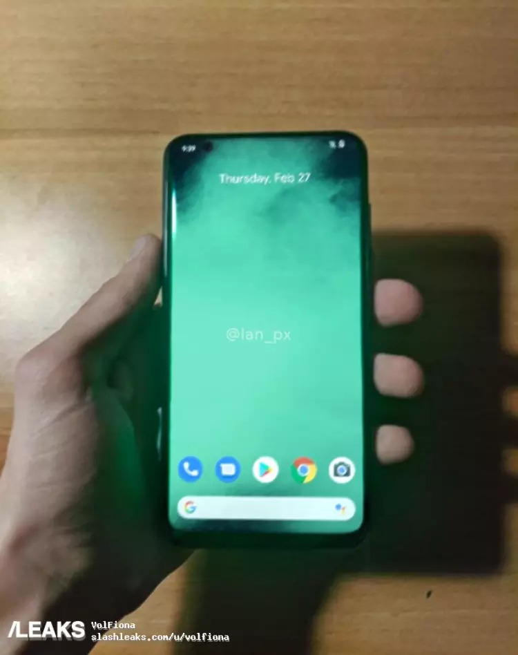 Ĉi tio estas la Google Pixel 4a, unuaj veraj bildoj de la nova Google 91487_5