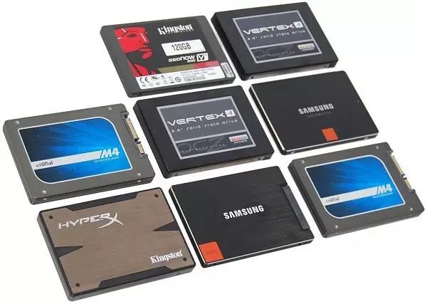 kietieji diskai ir SSD