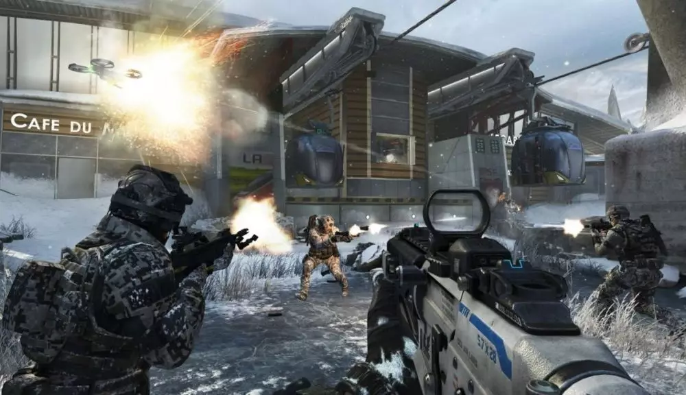 Call of Duty: Black Ops III ที่ไม่มีโหมดเนื้อเรื่องเนื่องจากไม่มีเวลา